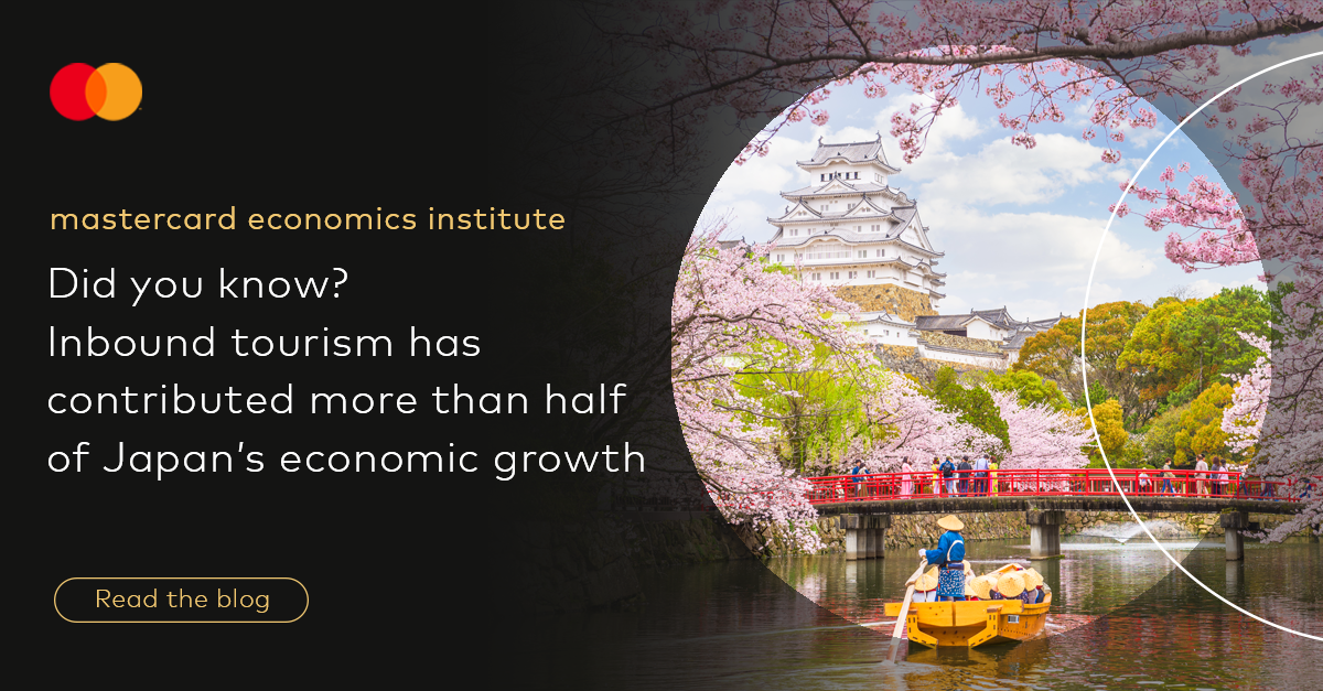 Did you know? Inbound tourism has contributed more than half of Japan’s economic growth ...